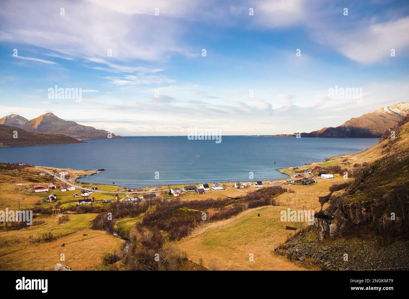 Sommaroy island. Norway Stock Photo - Alamy