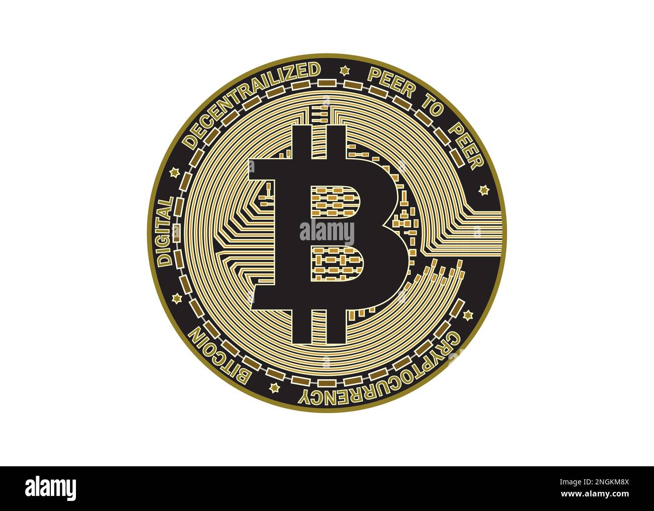 Old 1 euro coin Stock Vector Images - Alamy