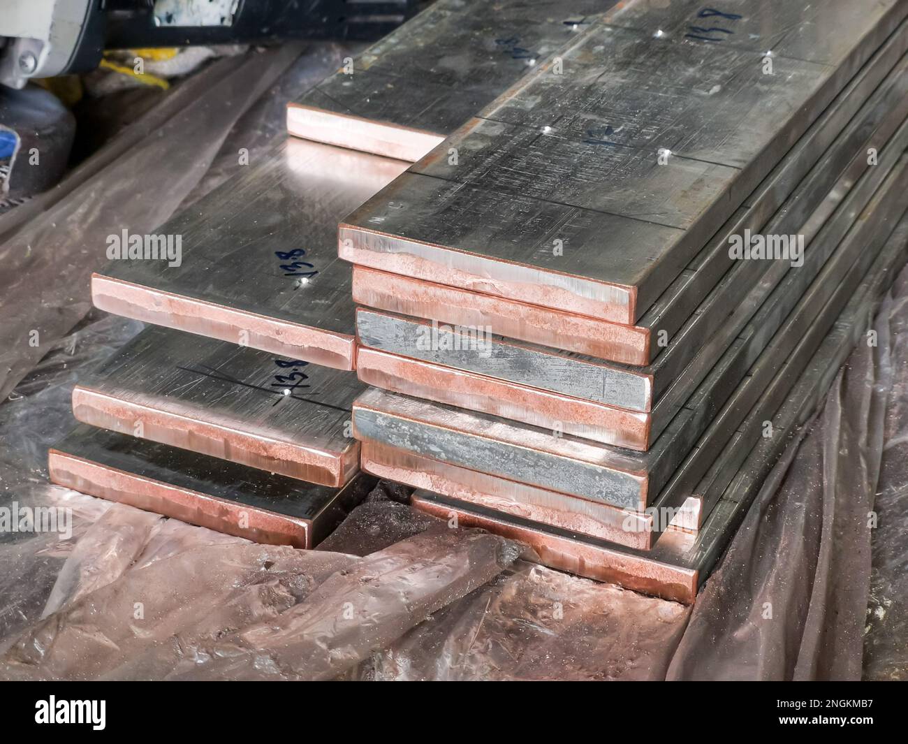 Copper busbar hi-res stock photography and images - Alamy