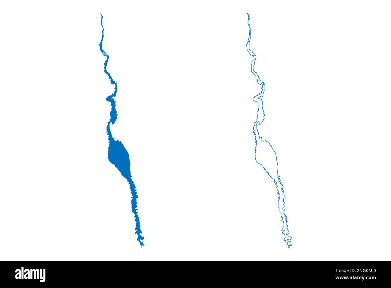 Lake Mohave Reservoir (United States of America, North America, us, usa ...