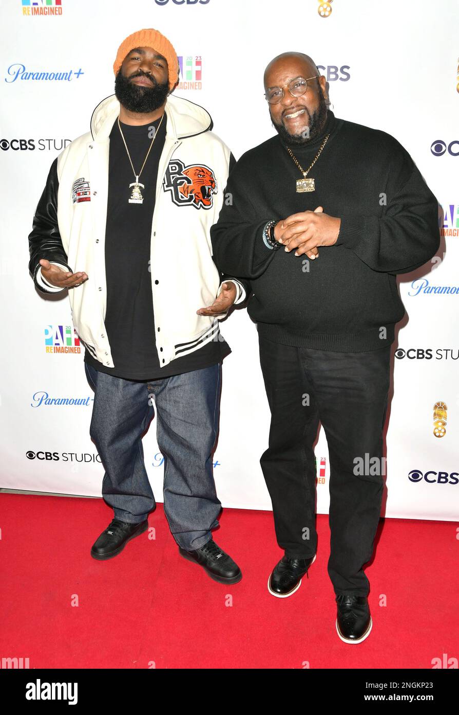 Los Angeles, Ca. 17th Feb, 2023. DJ Battlecat, DJ Alonzo Williams ...