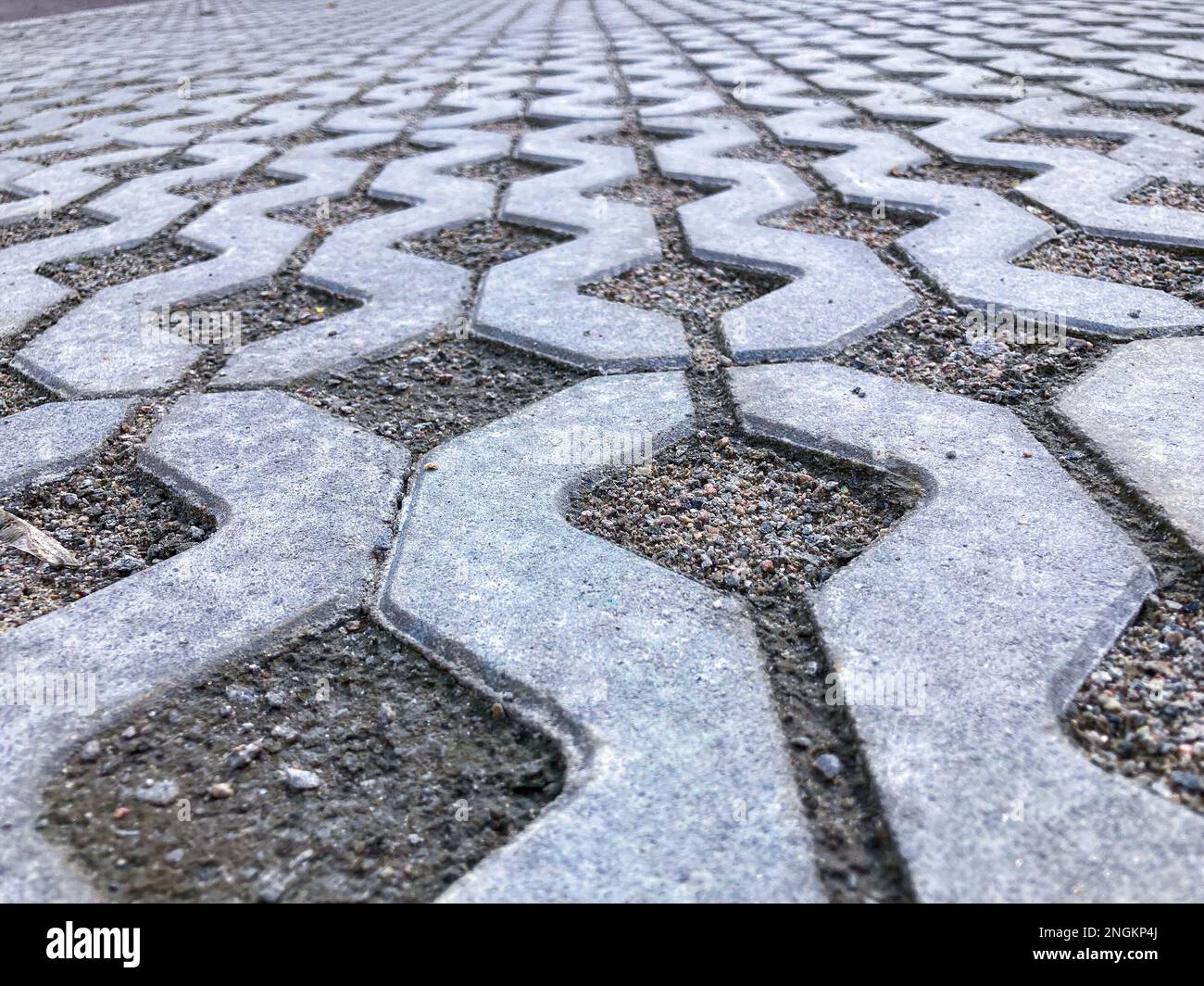 Seamless Parking Lot Texture