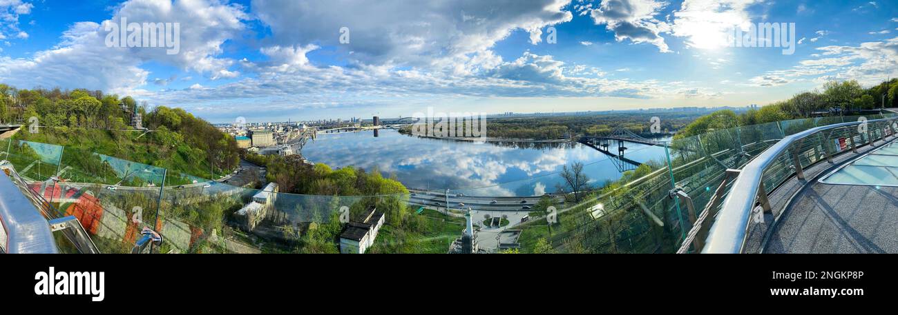 Aerial view kyiv city skyline hi-res stock photography and images - Alamy