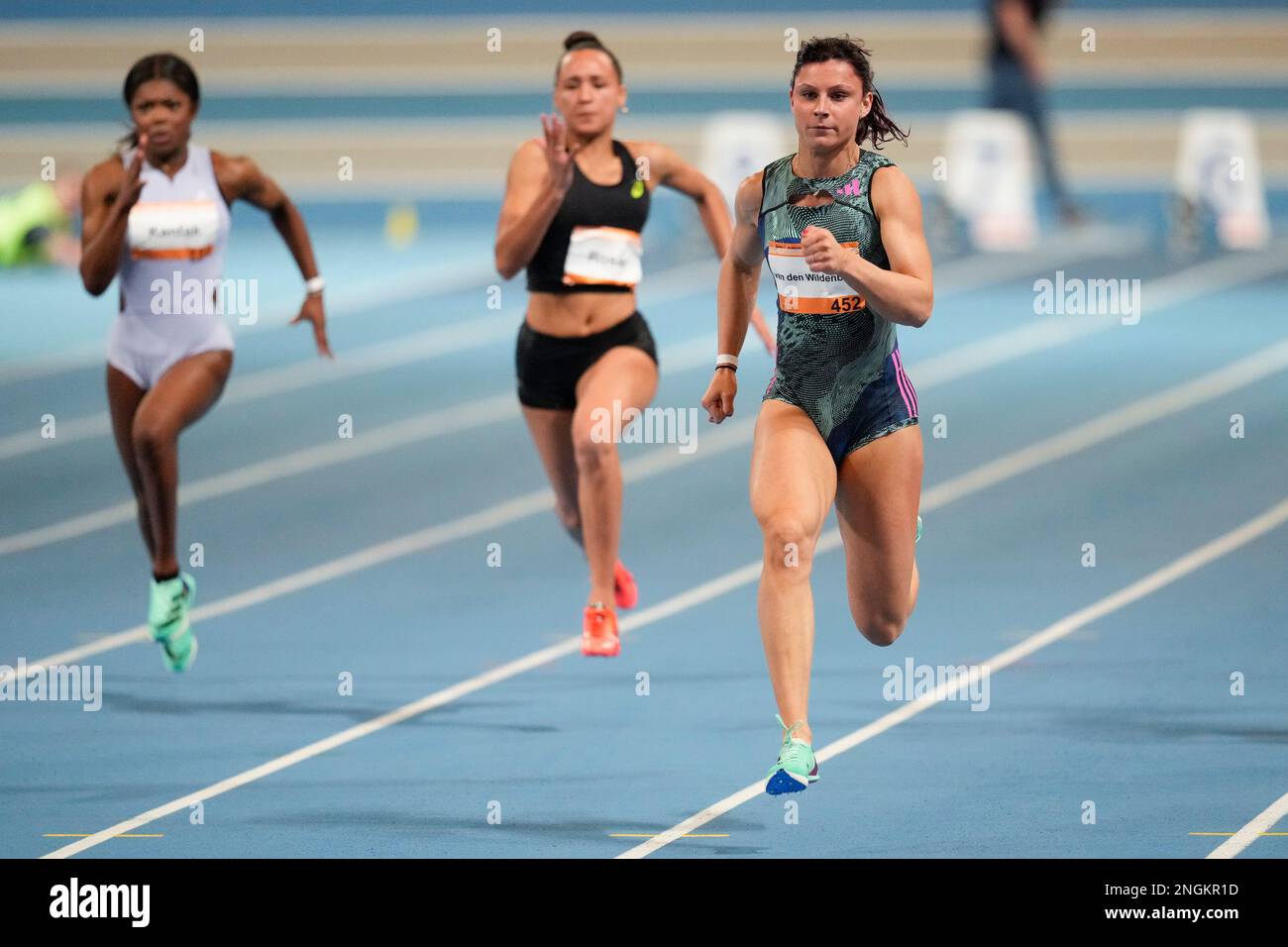 APELDOORN, NETHERLANDS - FEBRUARY 18: Demi van den Wildenberg competing ...
