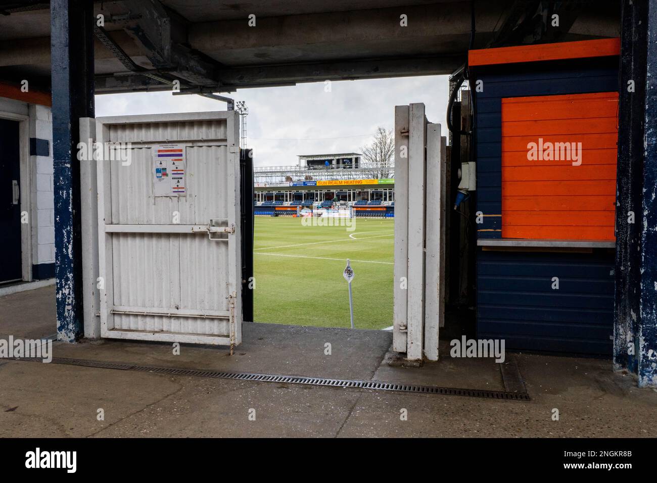 Ground View of Kenilworth Road Stadium for the Sky Bet Championship ...