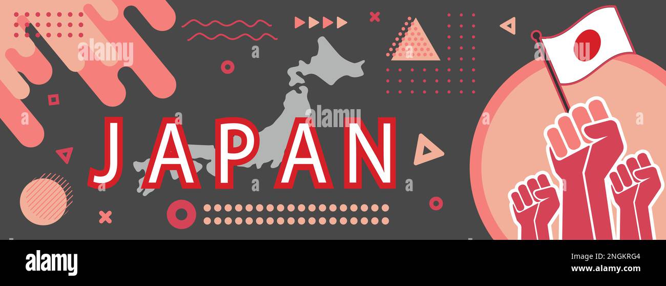 Japan National Foundation Day banner for Independence day 11 February ...