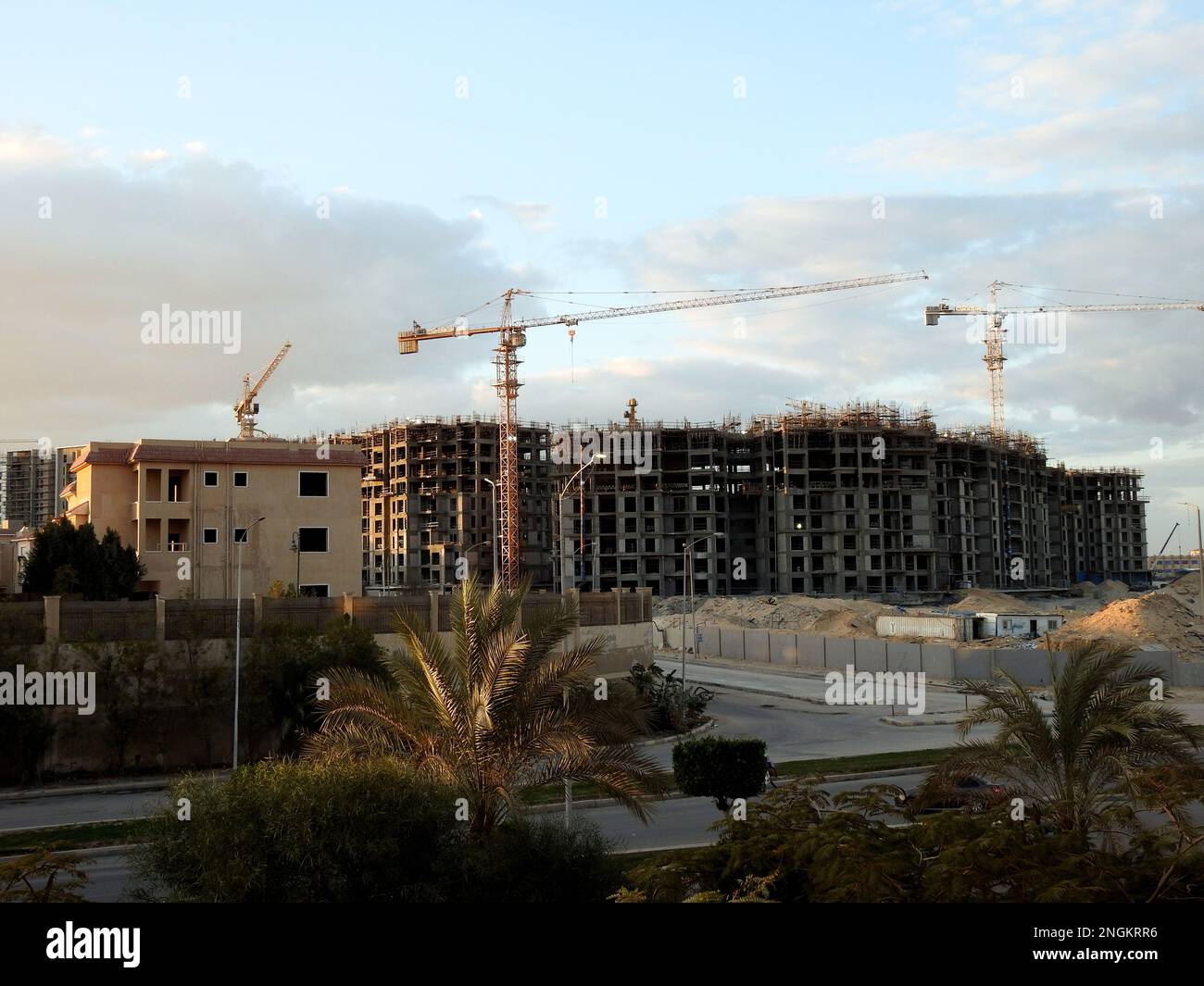 Sheikh zayed city egypt hi-res stock photography and images - Alamy