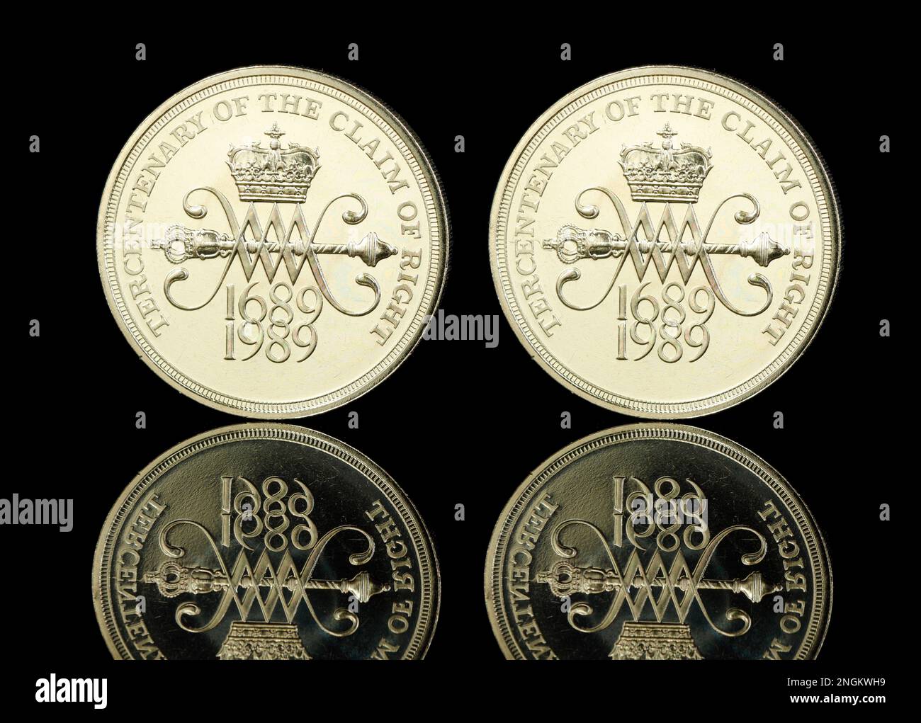 Claim of right two pound coin hi-res stock photography and images - Alamy