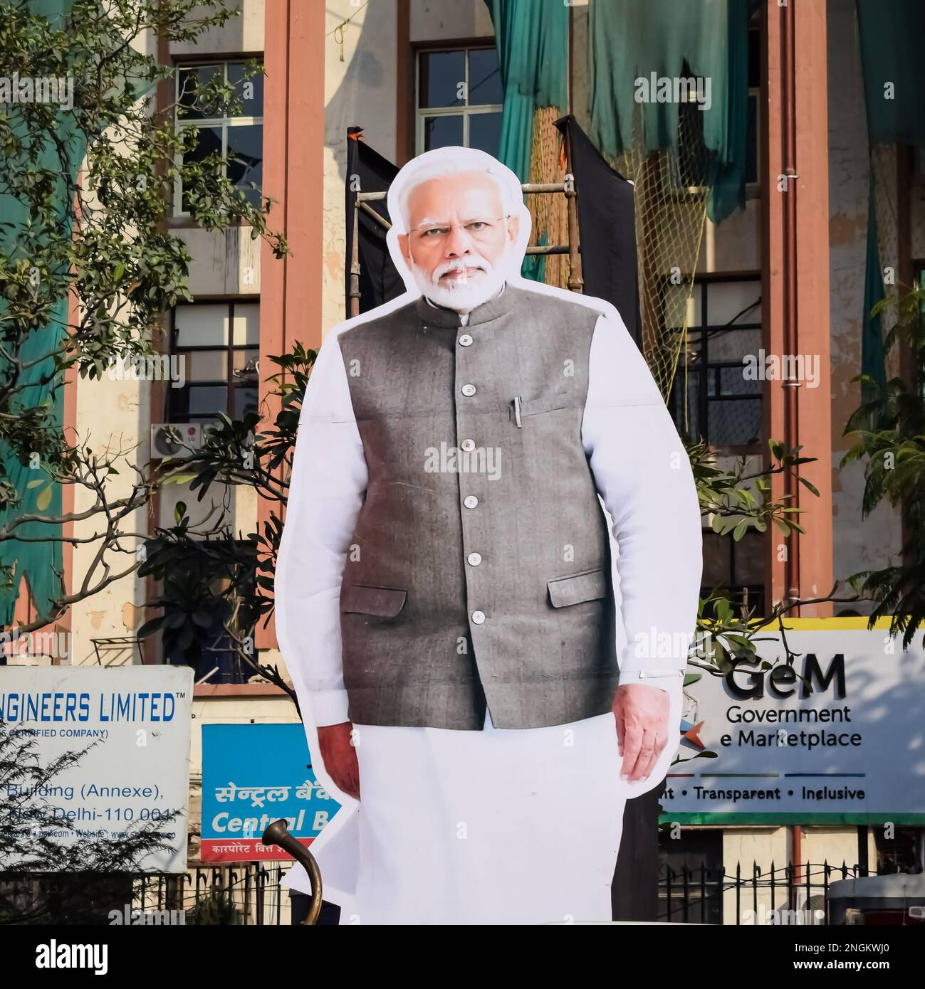 New Delhi, India - January 16 2023 - Prime Minister Narendra Modi cut ...