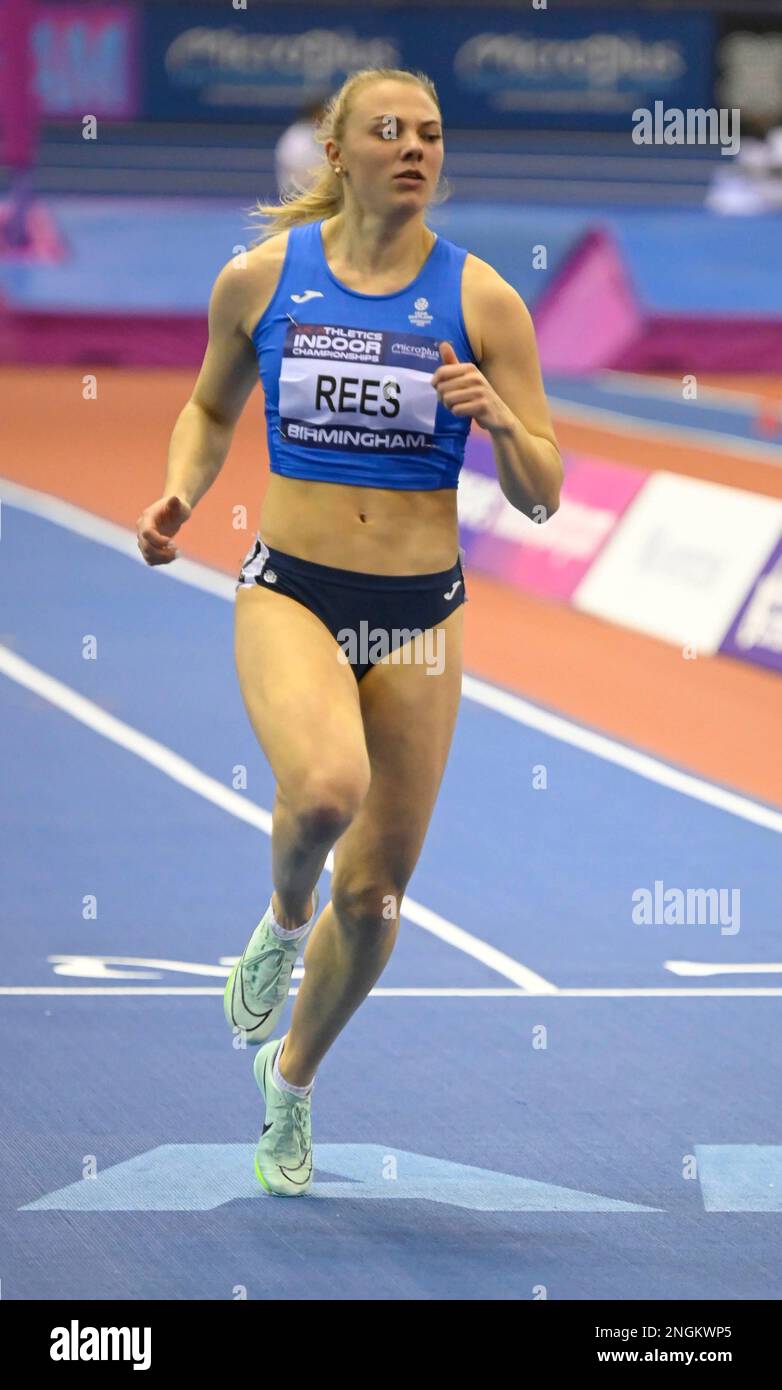 BIRMINGHAM, ENGLAND - FEBRUARY 18: Alisha Rees during day 1 Heats UK ...