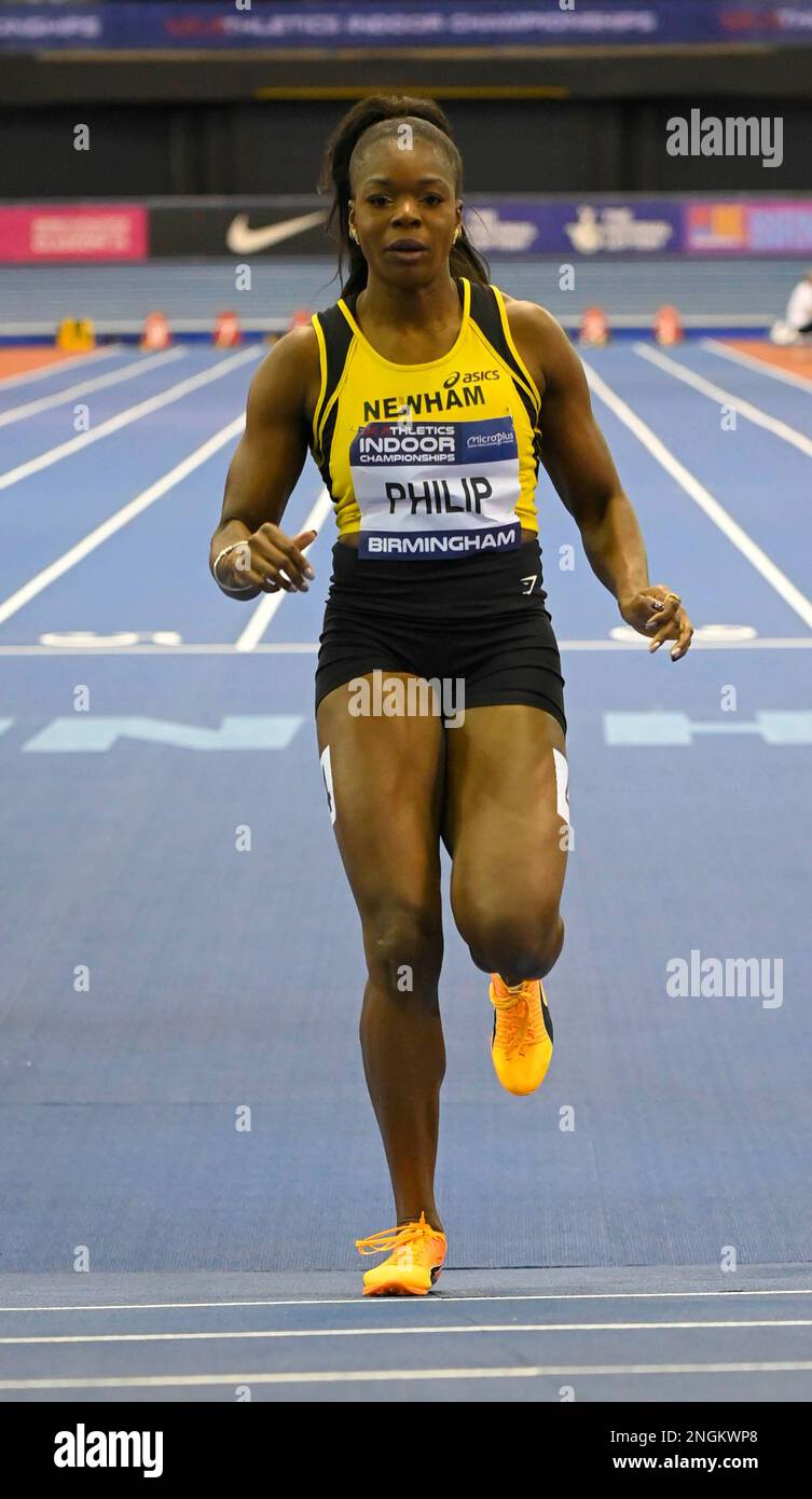 BIRMINGHAM, ENGLAND - FEBRUARY 18: Alisha Rees during day 1 Heats UK ...