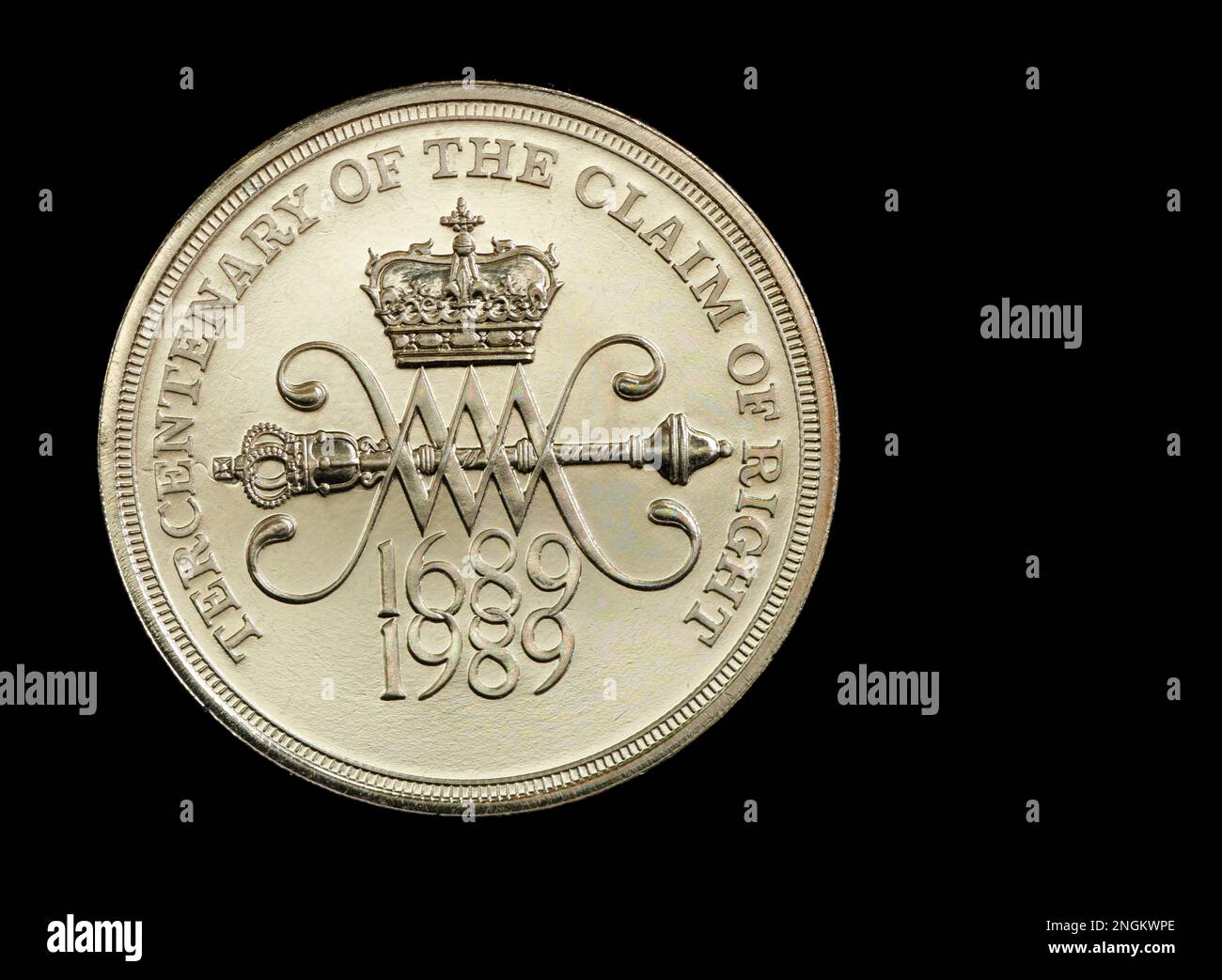 1989 2 pound coin hi-res stock photography and images - Alamy