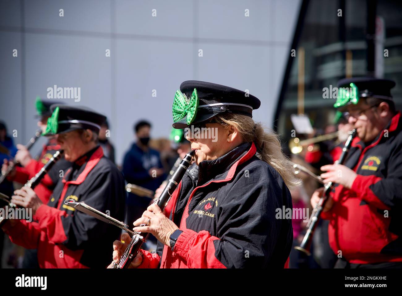 Toronto Ontario, Canada- March 20th, 2022: The Ayr- Paris band playing ...