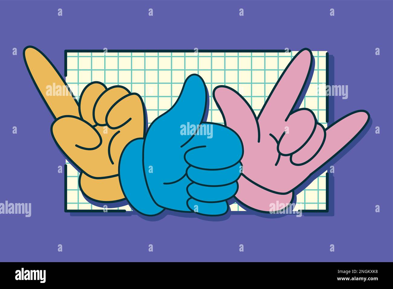 1970s signs Stock Vector Images - Alamy