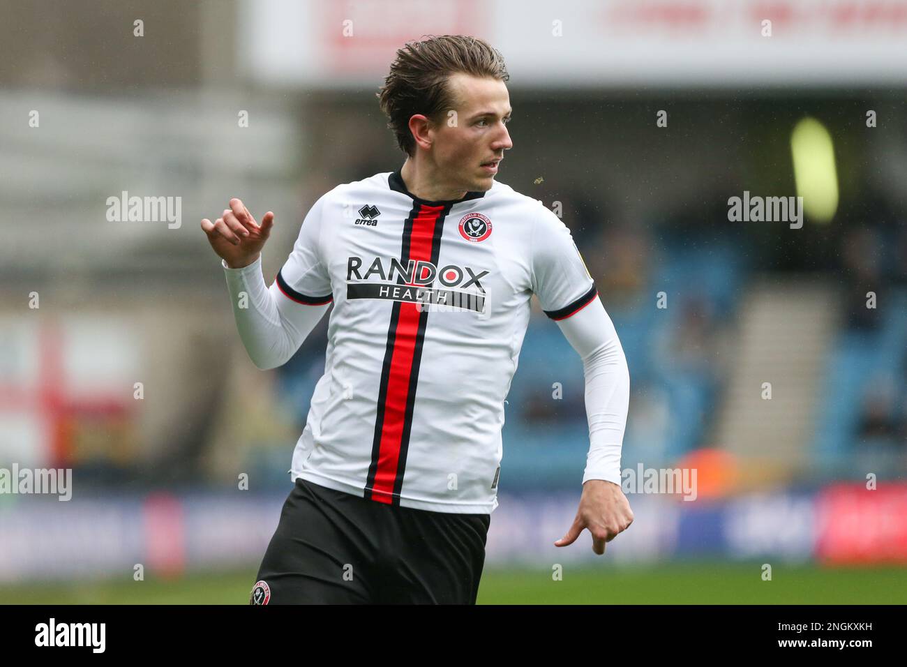 Sander Berge #8 of Sheffield United during the Sky Bet Championship ...