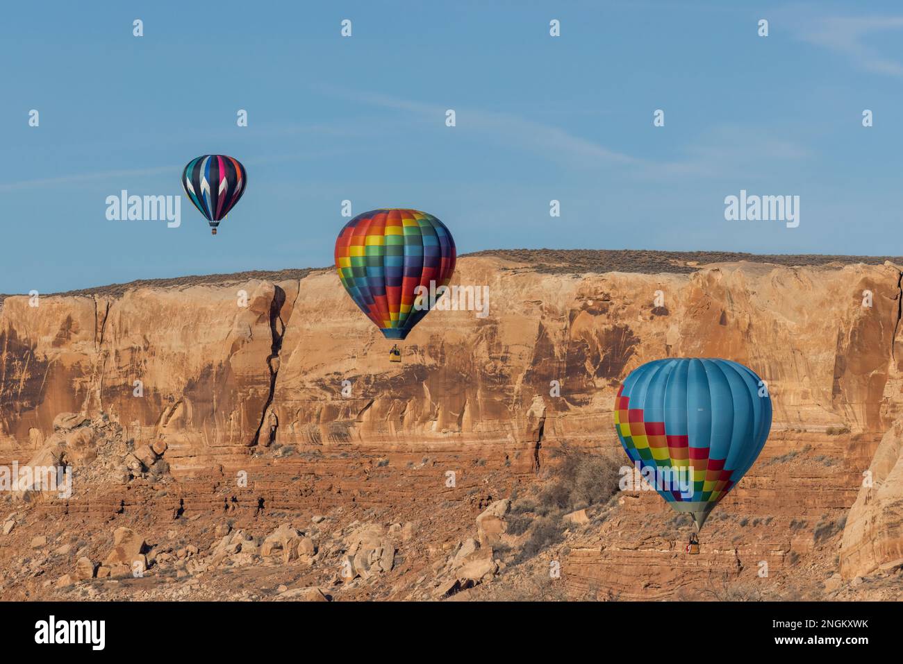 Three flying balloons hi-res stock photography and images - Alamy