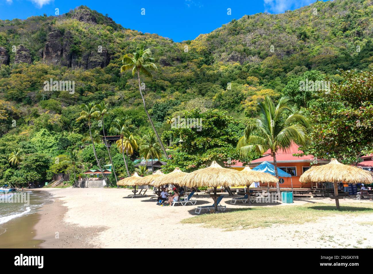 Hummingbird Beach Resort, Seashell Beach, Soufrière, Soufrière District ...