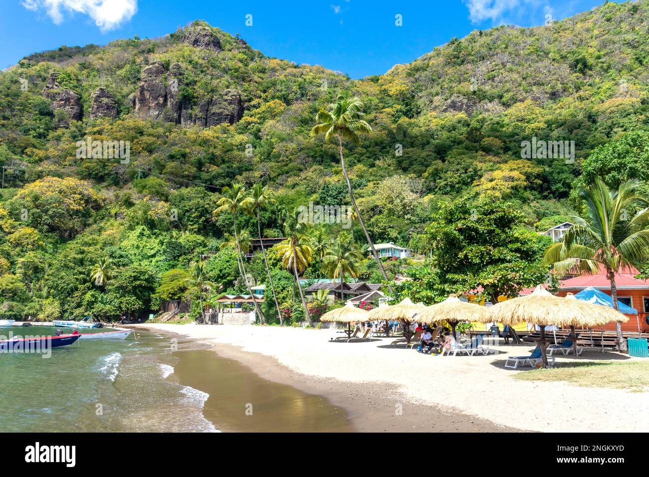 Hummingbird Beach Resort, Seashell Beach, Soufrière, Soufrière District ...
