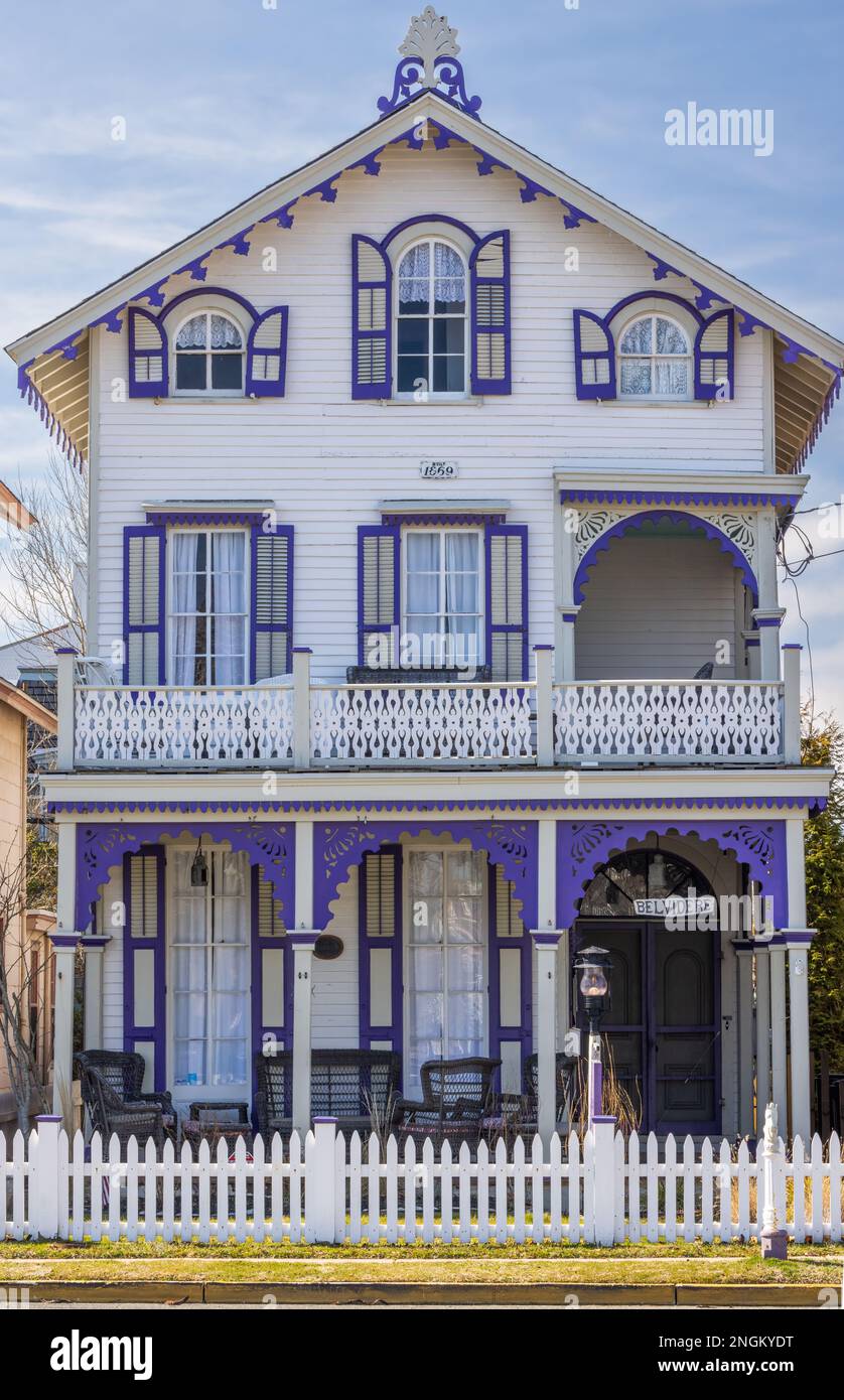 Victorian home in Cape May, New Jersey Stock Photo - Alamy