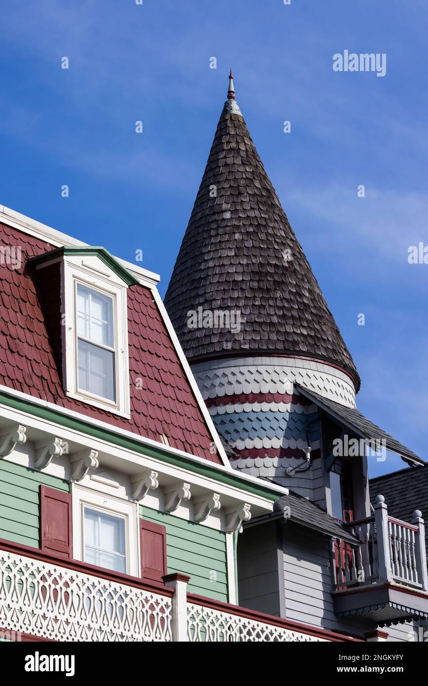 Victorian home in Cape May, New Jersey Stock Photo - Alamy