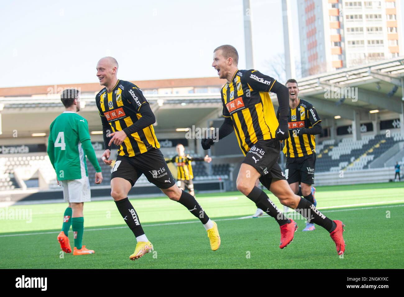 Gothenburg, Sweden. 18th Feb 2023. Simon Gustafsson of Hacken ...