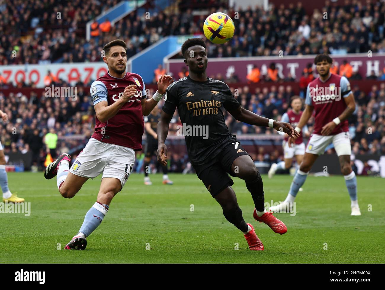 Aston villa arsenal 2023 villa park hi-res stock photography and images ...