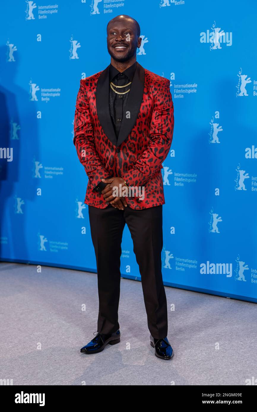 Sallieu Sesay poses for photographers at the photo call for the film ...