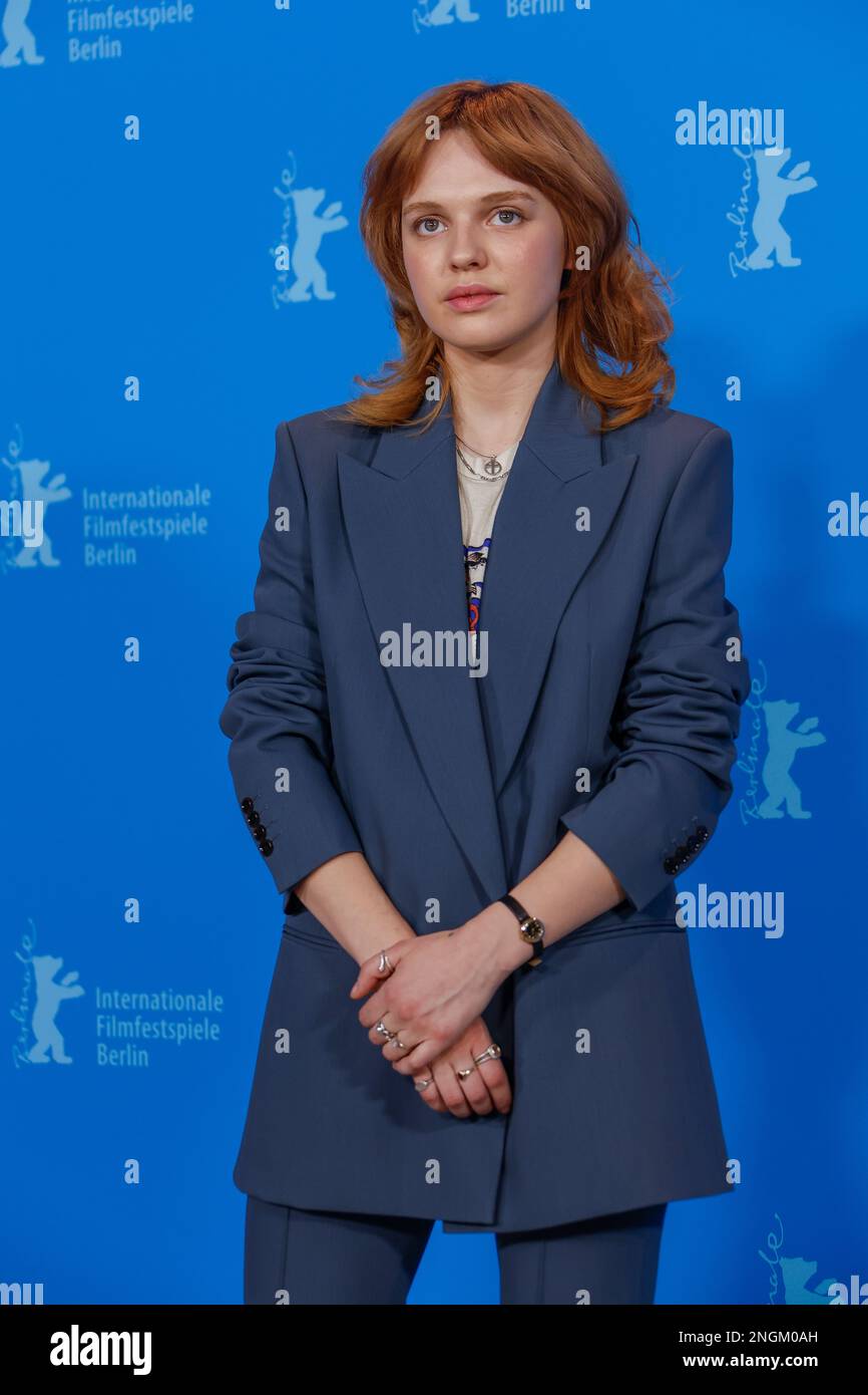 Odessa Young poses for photographers at the photo call for the film ...