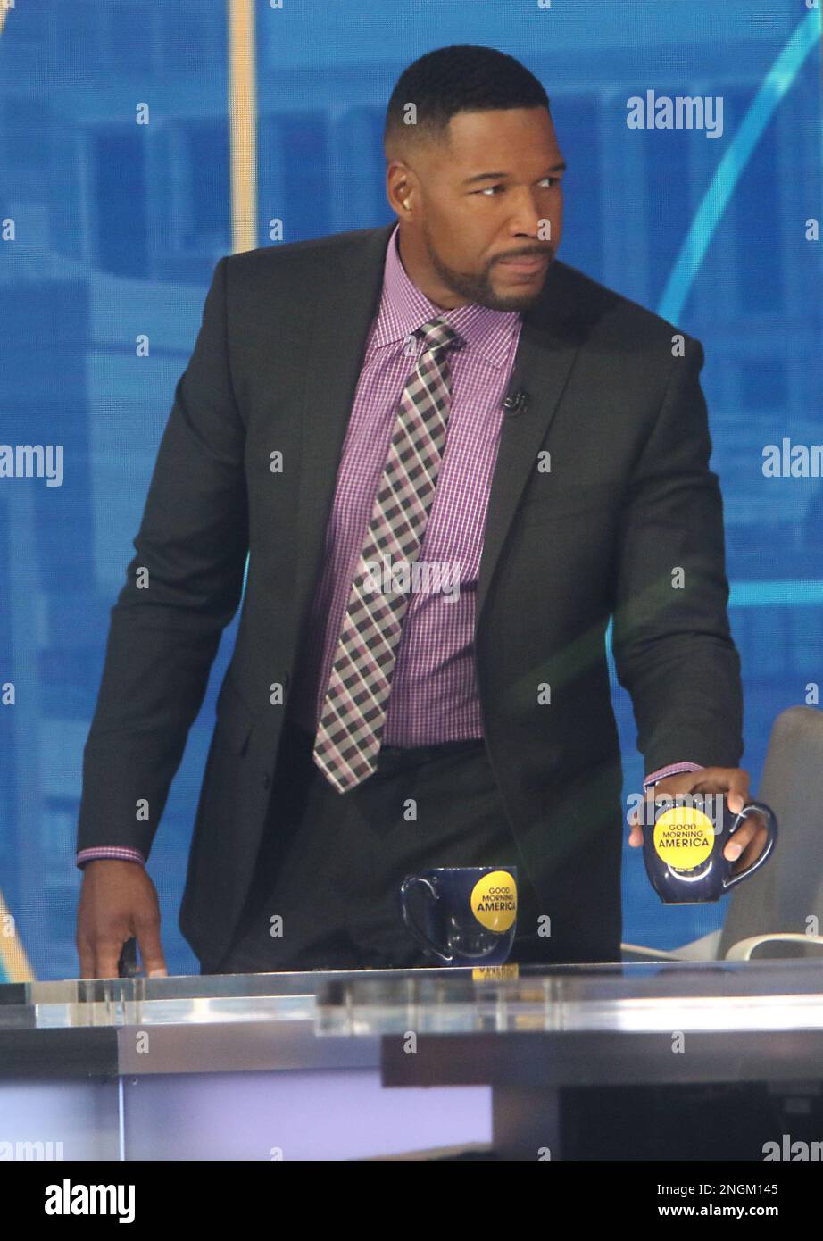 ‘Good Morning America’ cast seen on set in New York City. -PICTURED ...