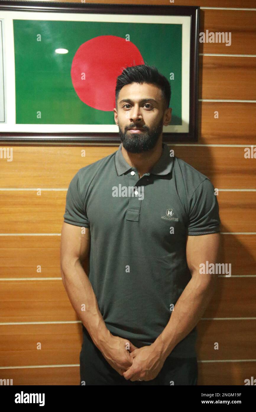 England-based sprinter Imranur Rahman at BOA, Dhaka, Bangladesh. The 29 ...