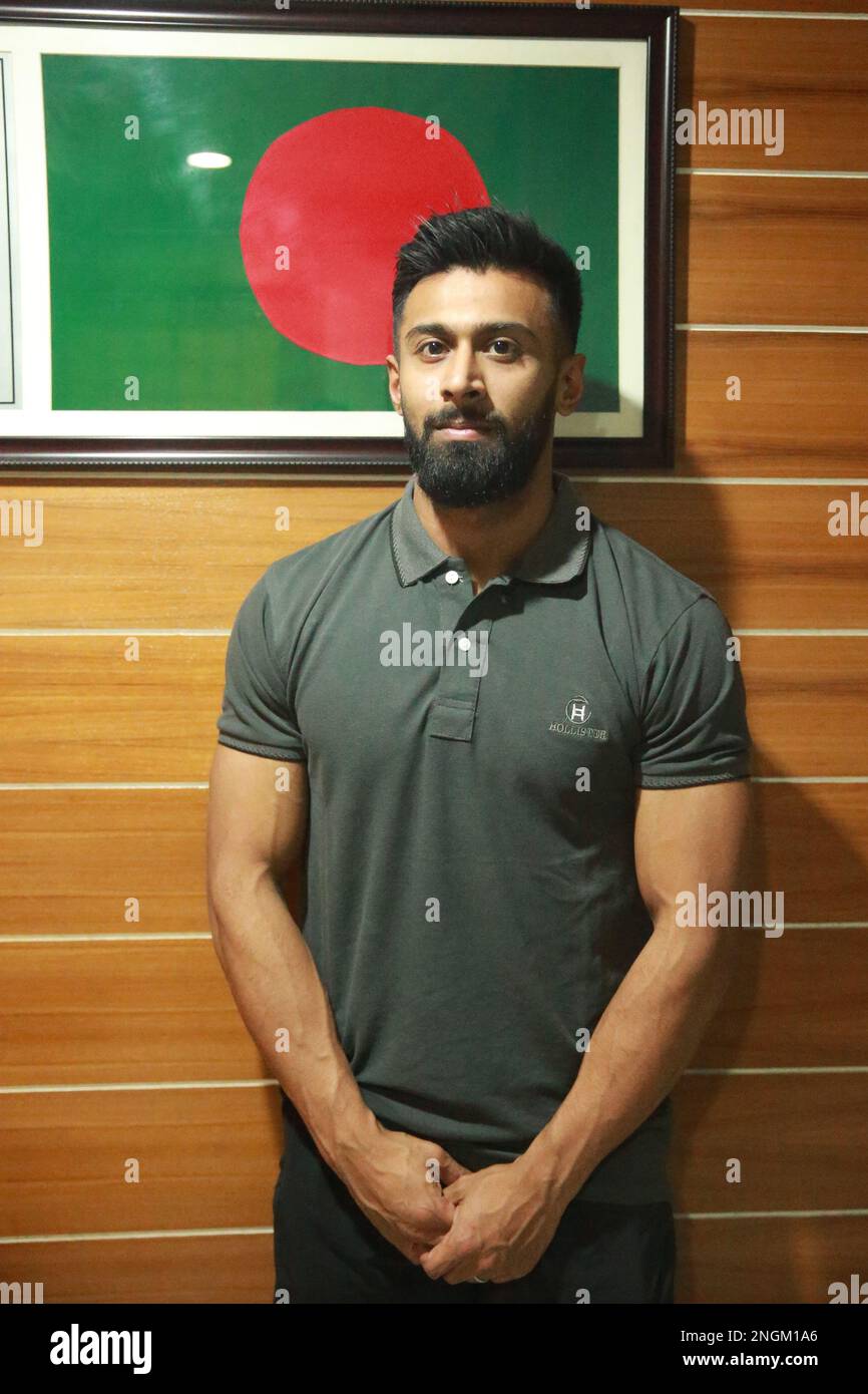 England-based sprinter Imranur Rahman at BOA, Dhaka, Bangladesh. The 29 ...