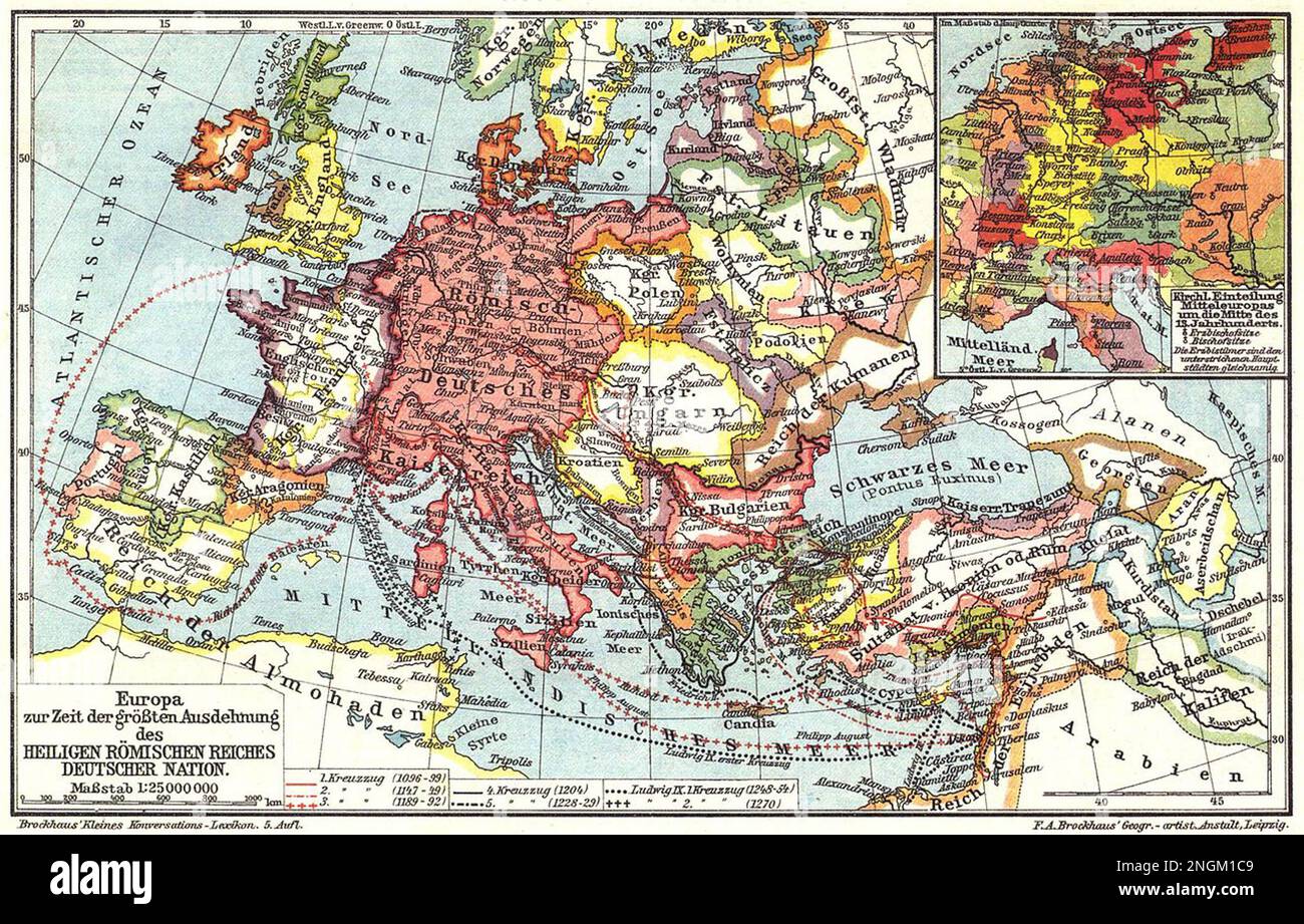 The Holy Roman Empire Stock Photo - Alamy