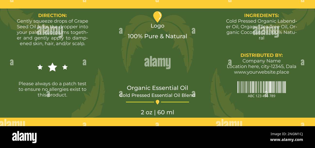 CBD Label Design Template, CBD Dropper Bottle Oil, Hemp Oil Label ...