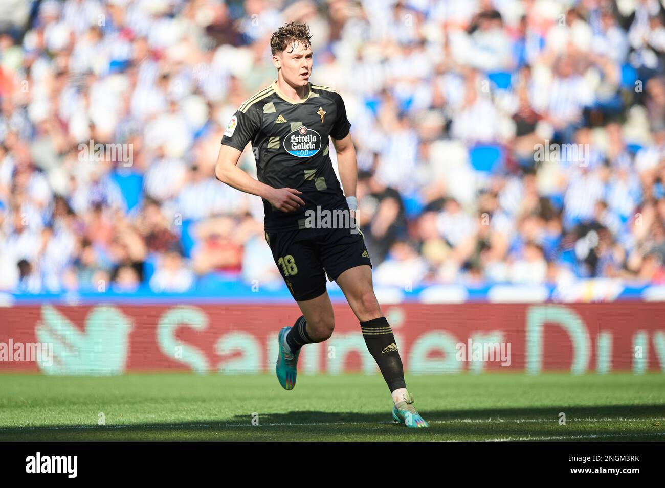 Jorgen Strand Larsen of RC Celta during the La Liga match between Real ...