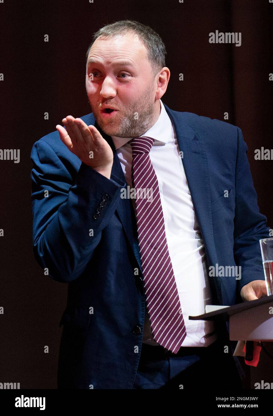 Shadow Scottish secretary Ian Murray speaking on the second day of the ...