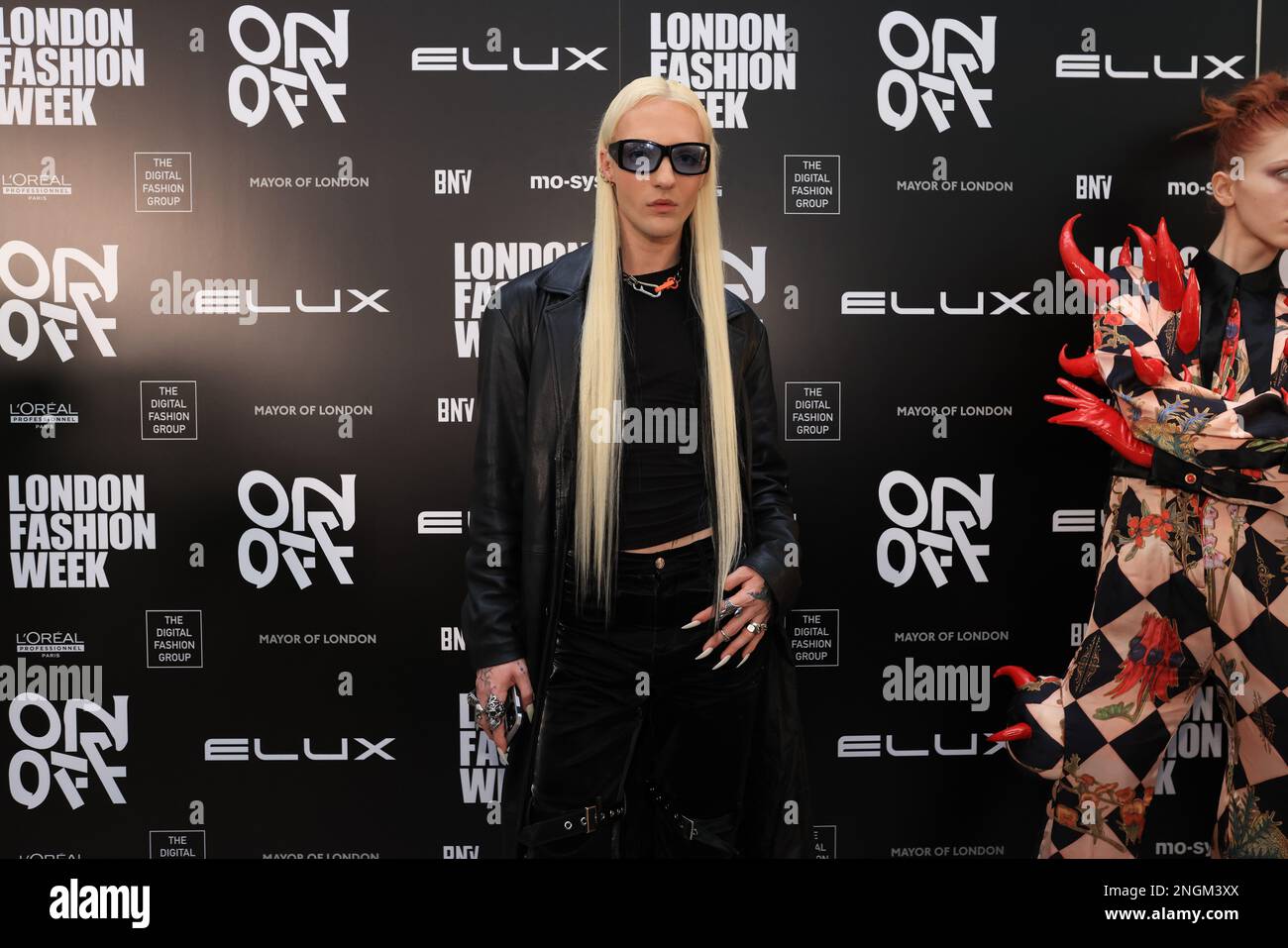 LONDON, UK. ON|OFF presentation during London Fashion Week. On|Off ...