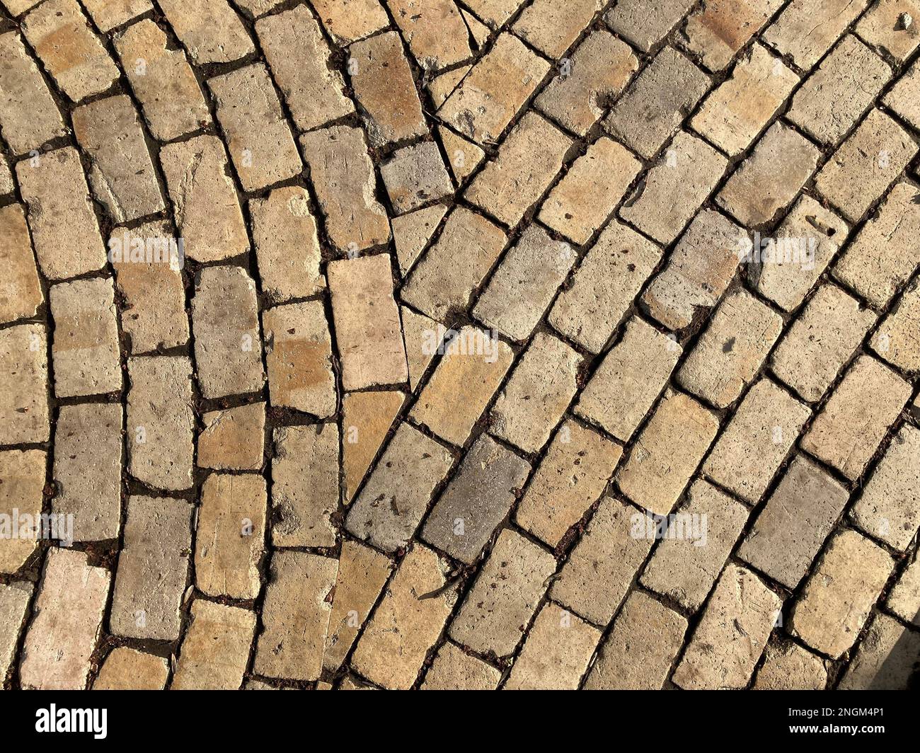Yellow stone tiles masonry closeup background. the texture of yellow ...