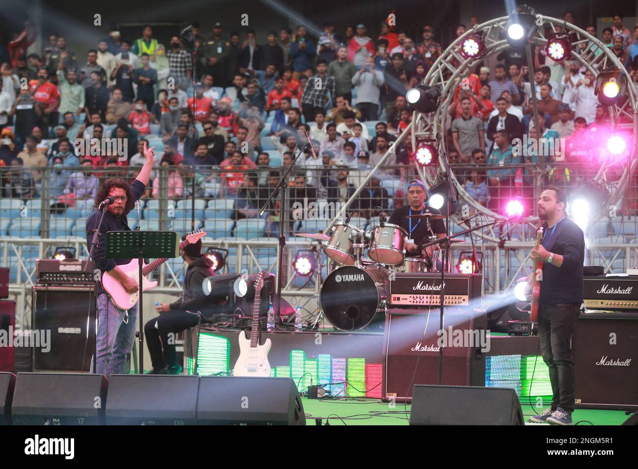 An electric atmosphere greeted band Nagar Baul, led by James performing ...