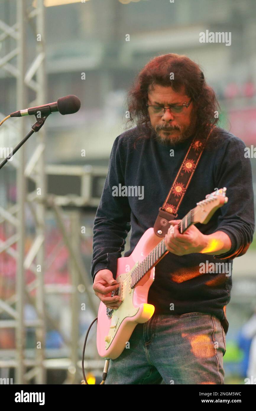 An electric atmosphere greeted band Nagar Baul, led by James performing ...