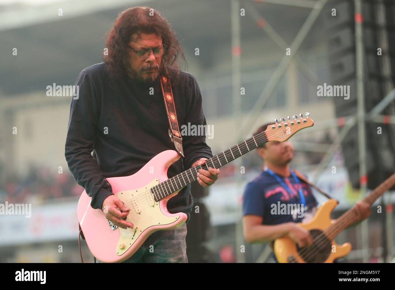 An electric atmosphere greeted band Nagar Baul, led by James performing ...