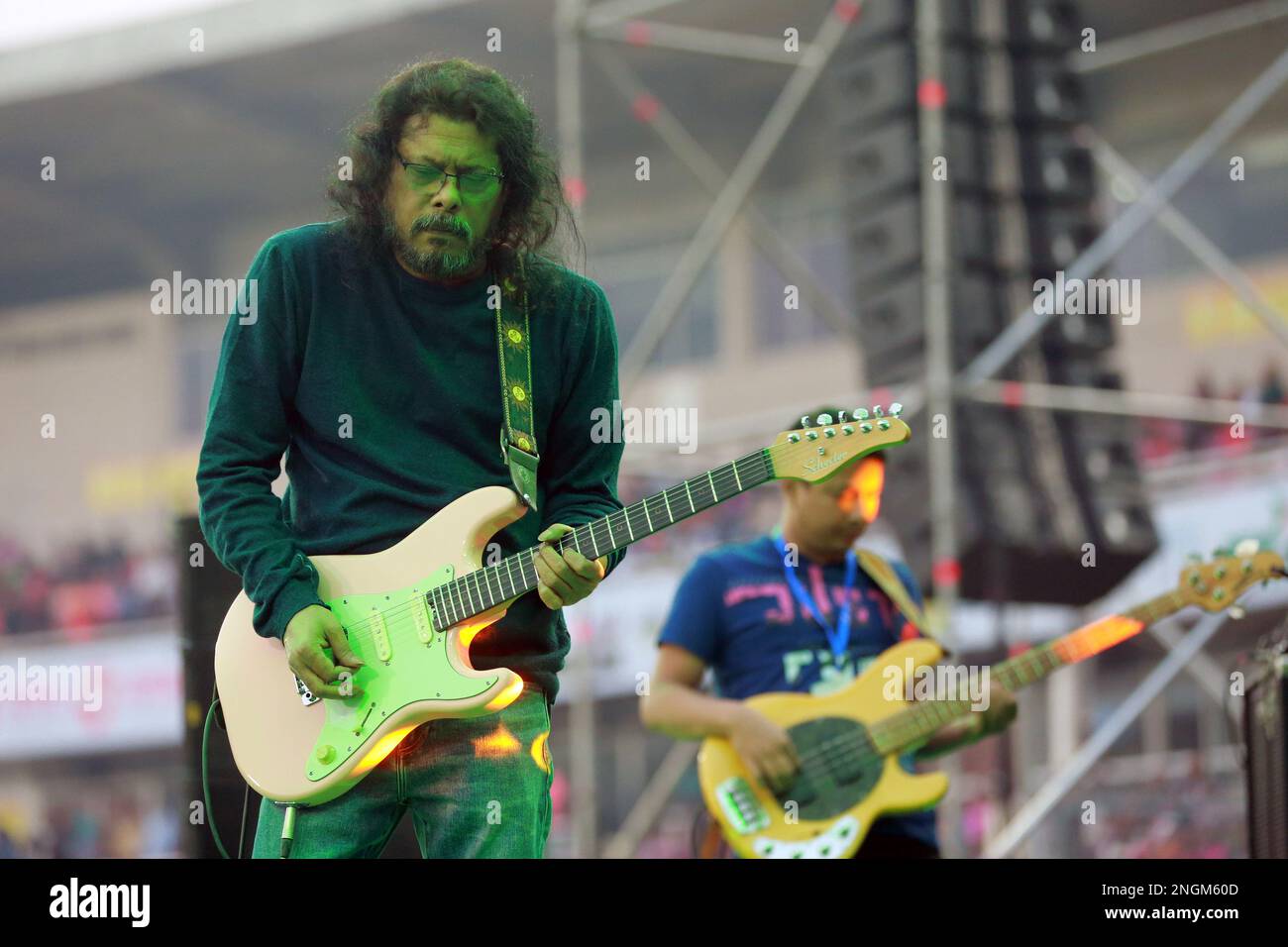 An electric atmosphere greeted band Nagar Baul, led by James performing ...