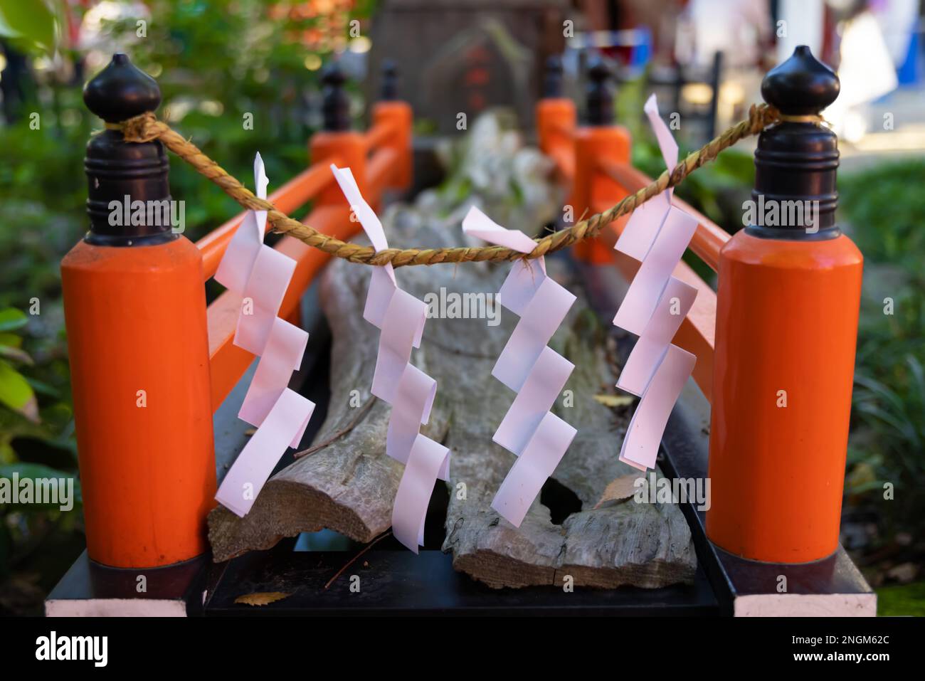 A traditional gate at Japanese Shrine Stock Photo - Alamy