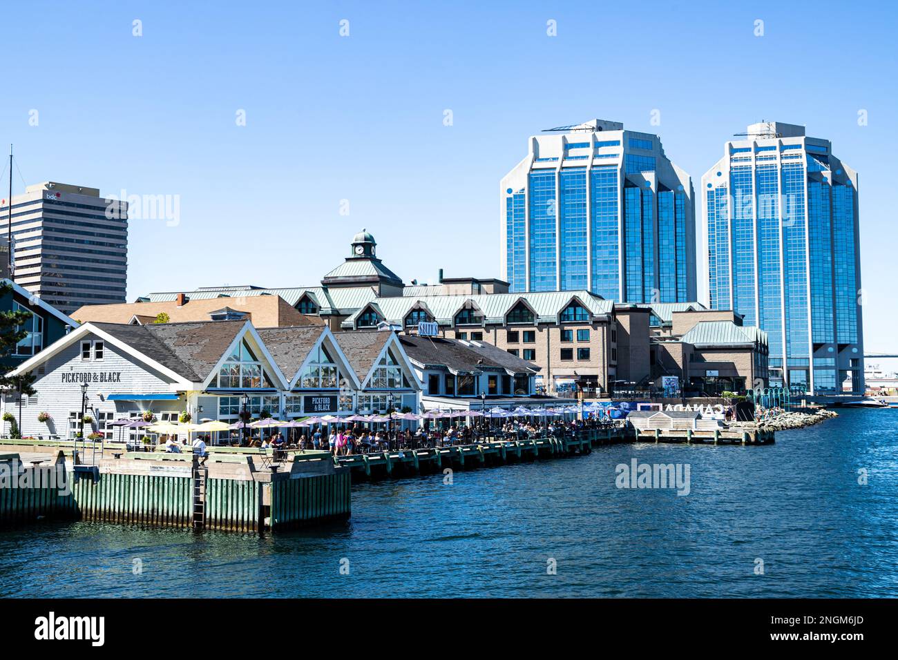 Downtown halifax skyline boat hi-res stock photography and images - Alamy
