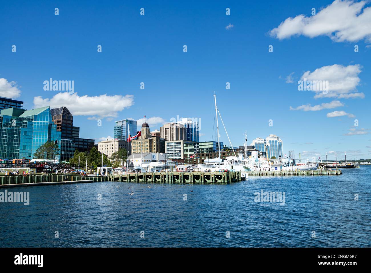 Downtown halifax skyline boat hi-res stock photography and images - Alamy