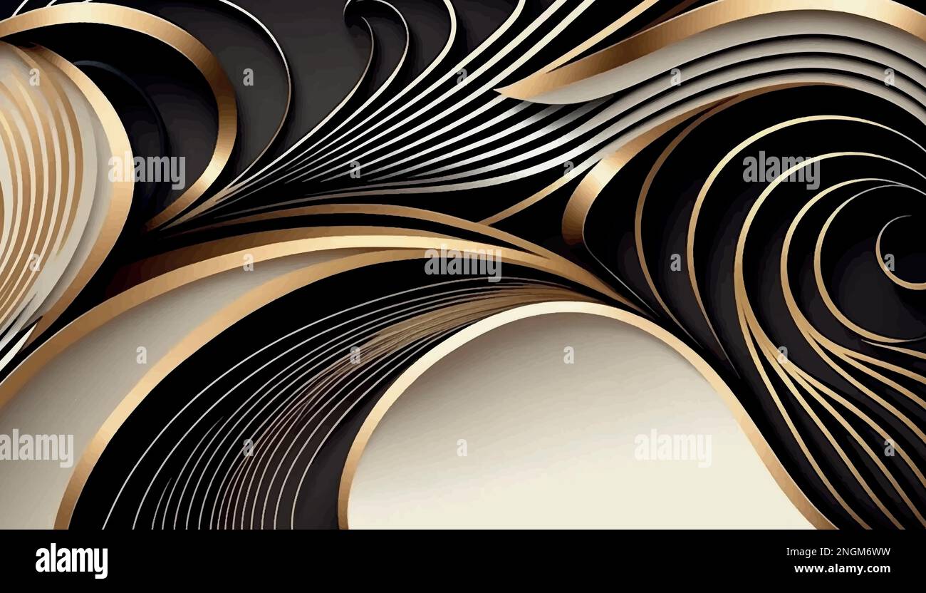 Luxurious ink paint texture. Marble texture of golden stone ...