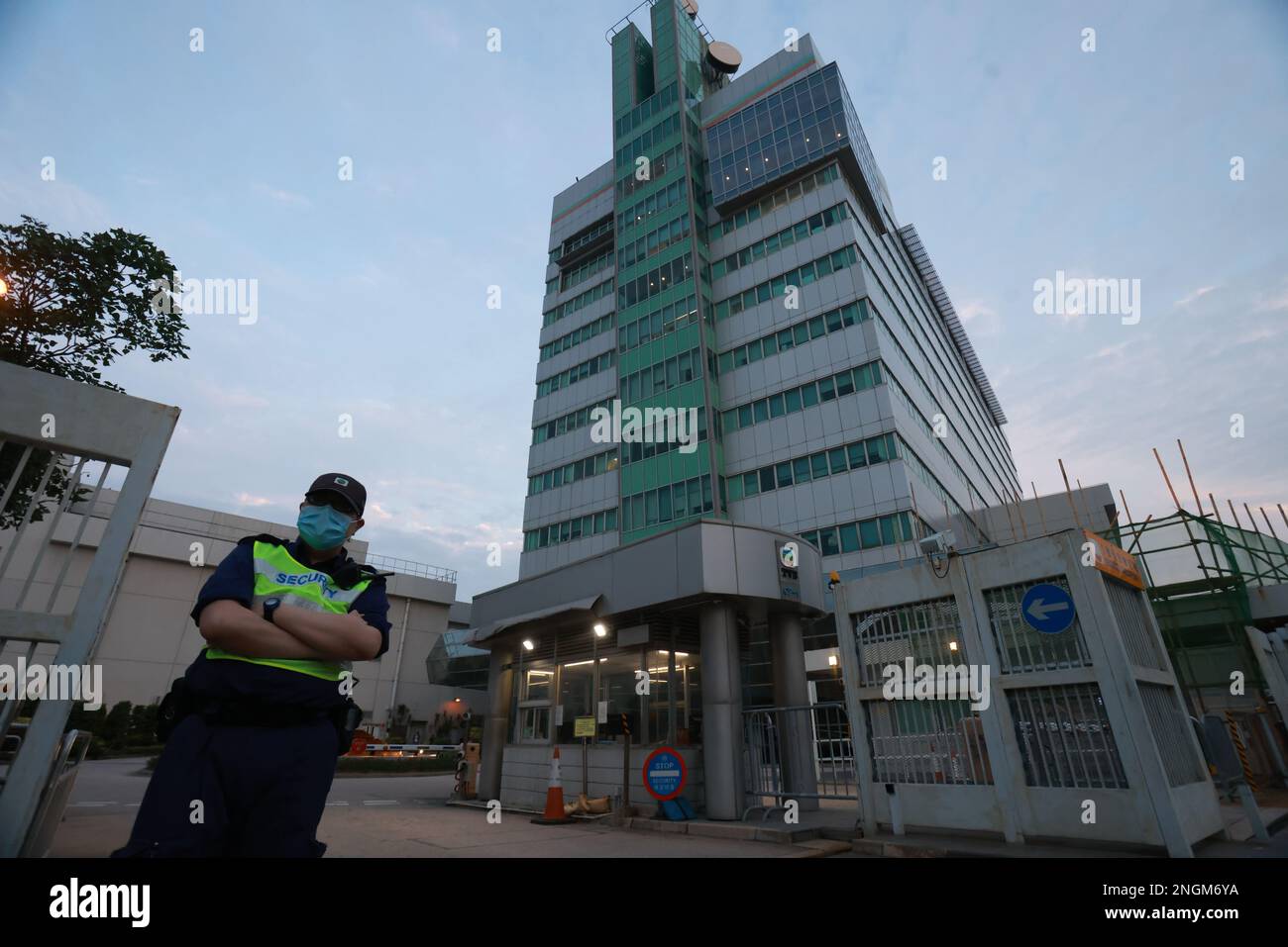 General view of TVB Television Broadcasts Limited at TVB City in Tseung ...