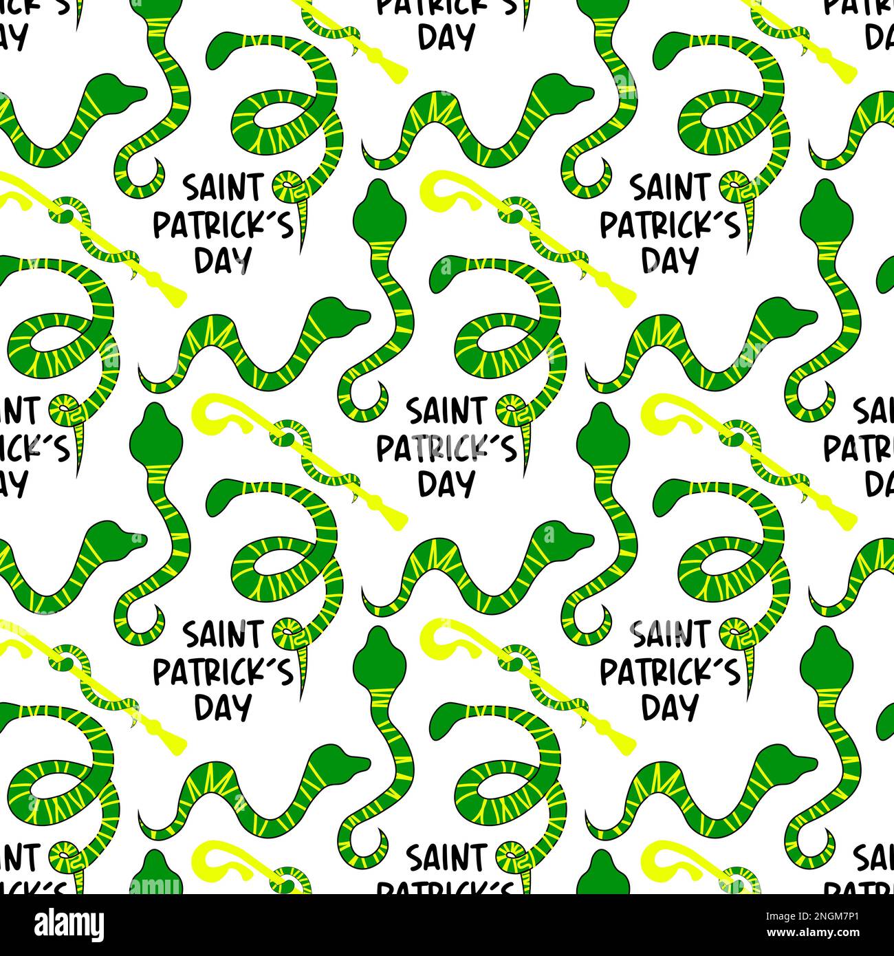 St patrick snakes ireland hi-res stock photography and images - Alamy