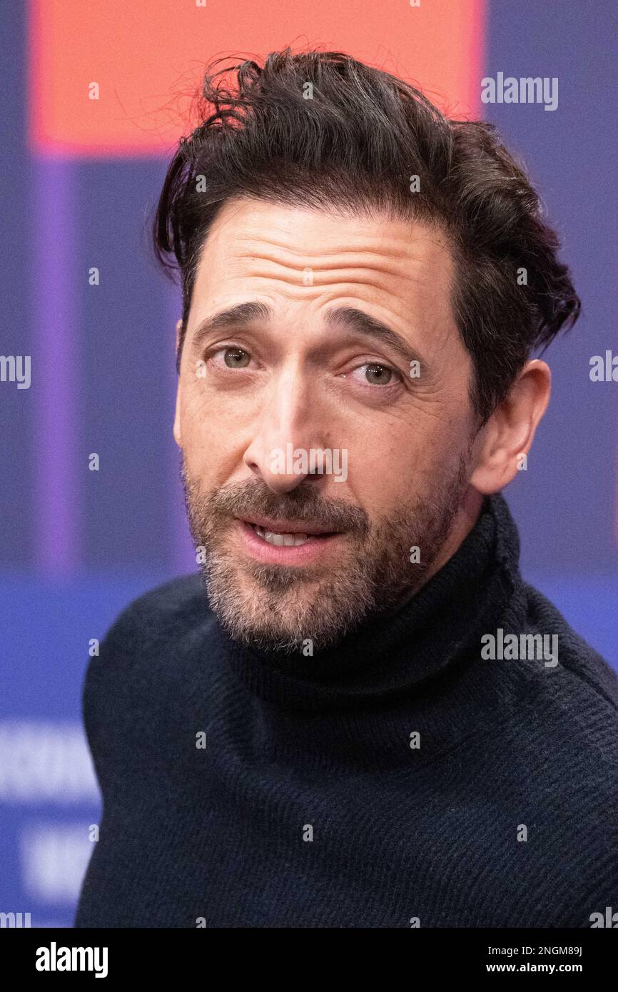 Adrien Brody attending the Manodrome Press Conference as part of the ...