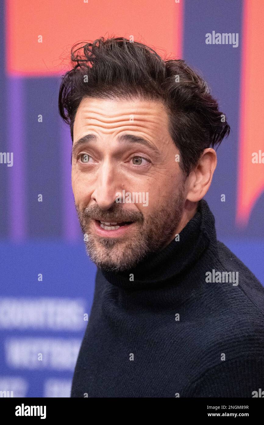 Adrien Brody attending the Manodrome Press Conference as part of the ...