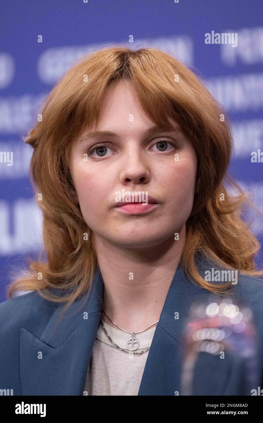 Odessa Young attending the Manodrome Press Conference as part of the ...